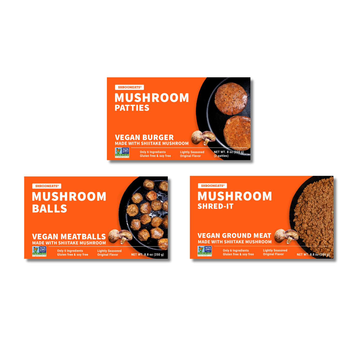 Shroomeats® l Superfood Burger l Plant-Based l Shiitake Mushroom